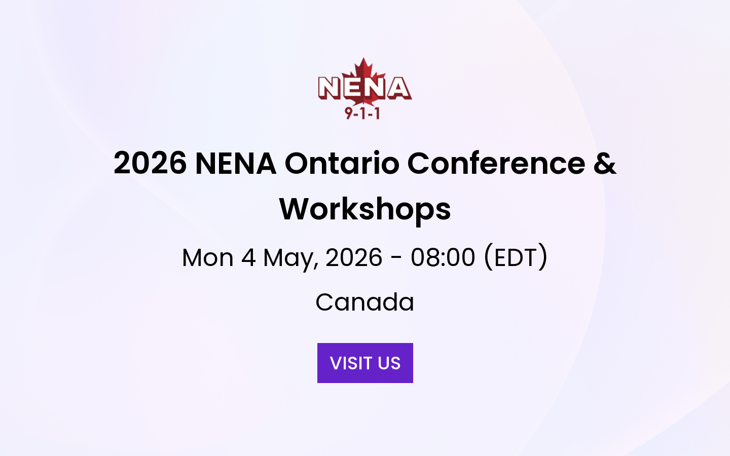 2026 NENA Ontario Conference & Workshops